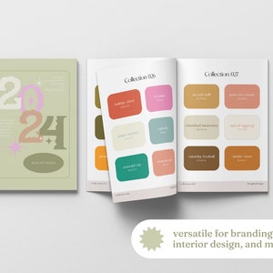 40 Individual Color Palettes • Color Guides for Branding, Marketing ...