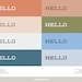 Adelaide Nature Tones Procreate Color Palette (digital Download) - Etsy
