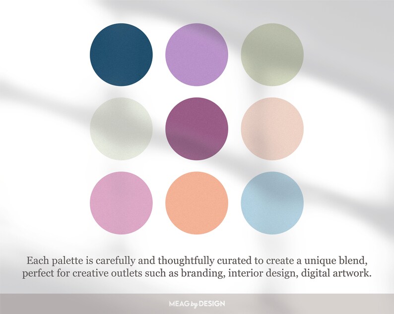 Mount Rainier Procreate Color Palette, Vibrant Hues (digital Download ...