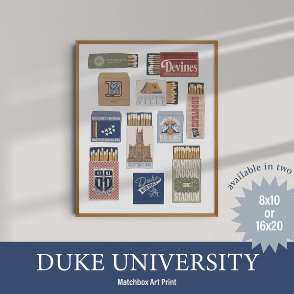 Duke Basketball - Etsy