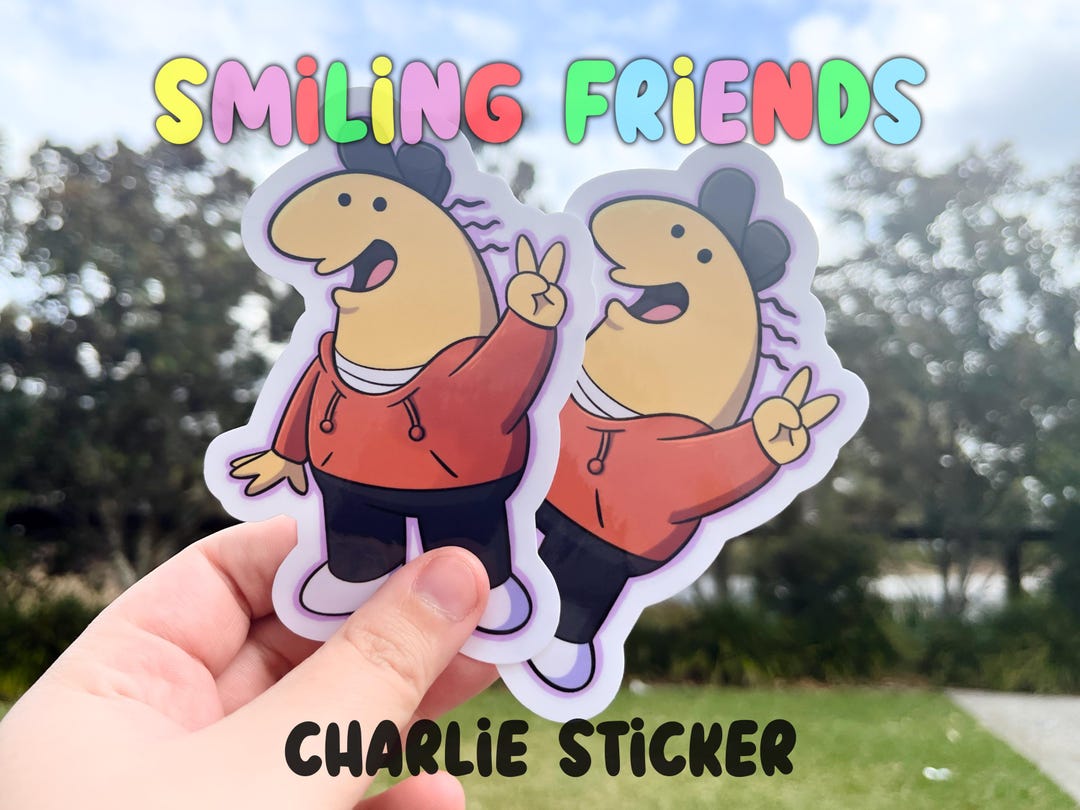 Smiling Friends Charlie Sticker - Etsy