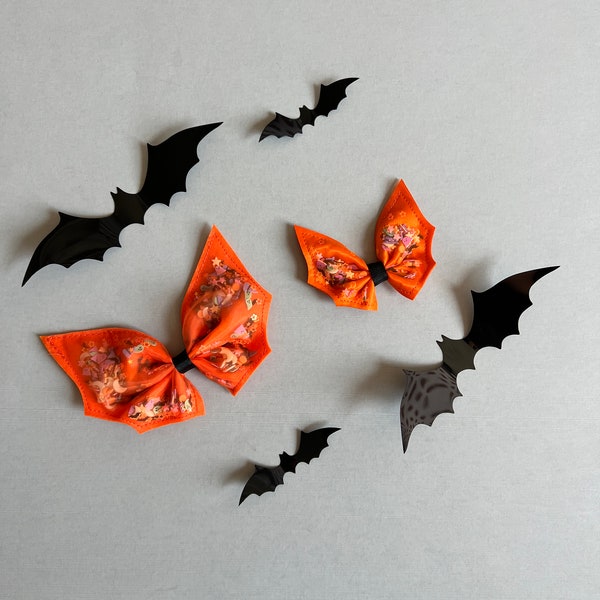Bat Bow - Etsy