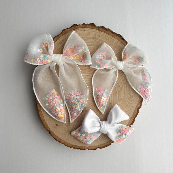 Spring Hair Bows - Etsy