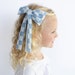 Checkered Hair Bow, Trendy Hair Bows, Women's Hair Bows, Summer Bows ...