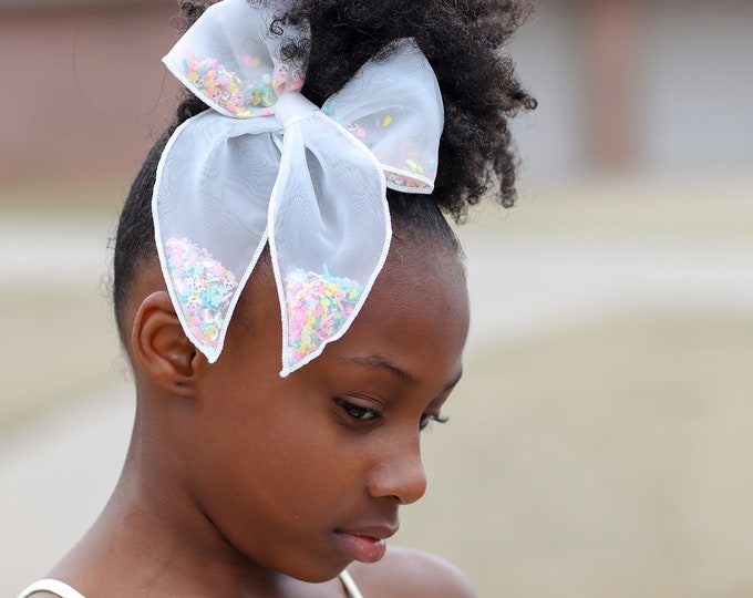 Easter Shaker Bows, Spring Hair Bow, Easter Bunny Bows - Etsy