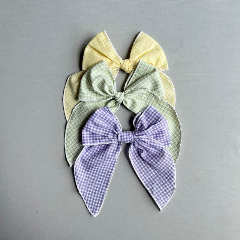 Spring Hair Bows - Etsy
