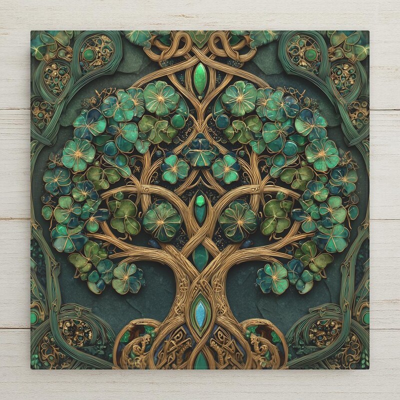 Celtic Style Tiles - Etsy