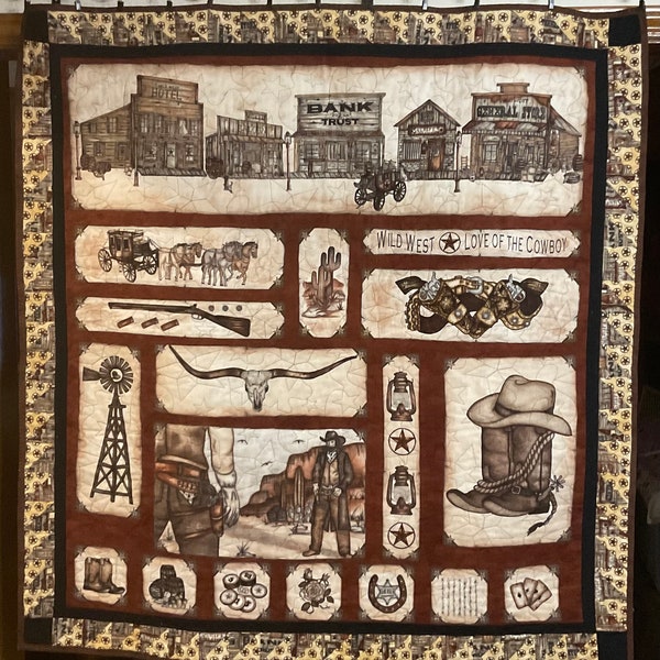 Western Quilt - Etsy
