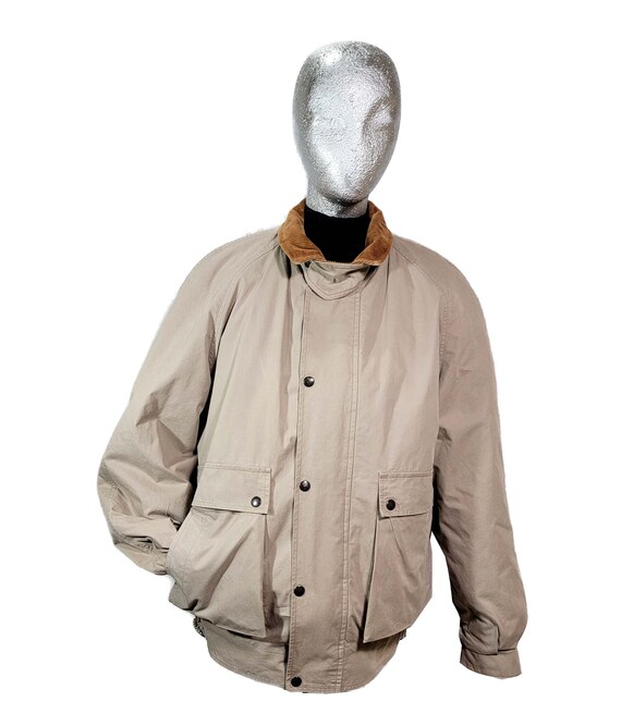 Authentic Mens Burberry Field Jacket - Mens Large - Gem