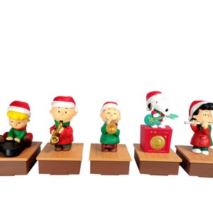 Rare Peanuts Wireless Band Complete Set of 5 by Hallmark 2011 - Etsy