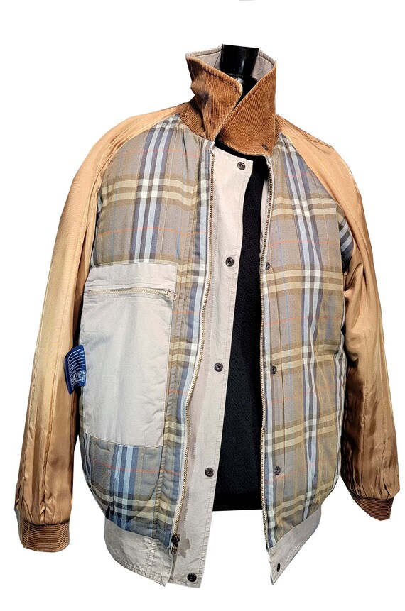 Authentic Mens Burberry Field Jacket - Mens Large - Gem