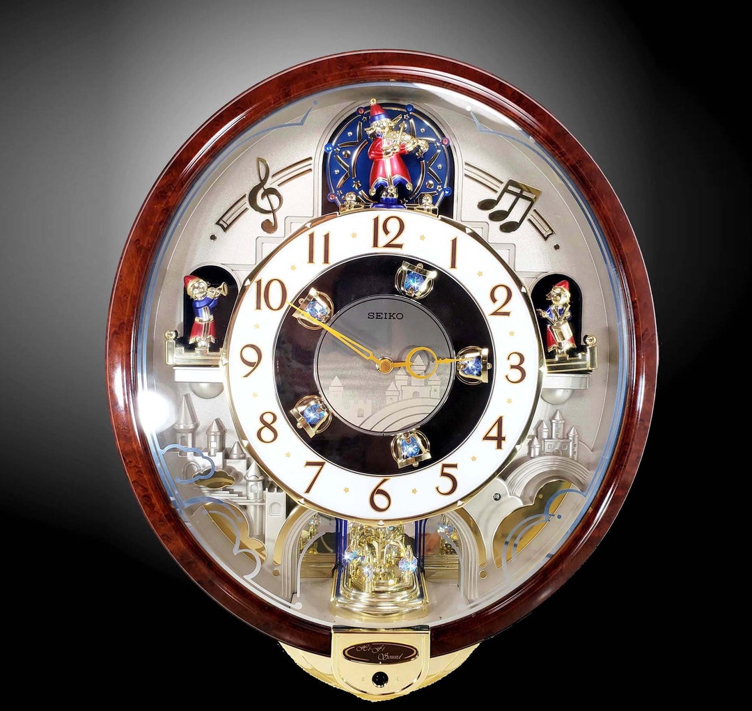 Rare Seiko Melodies in Motion Musical Wall Clock 6 Beatles Melodies - Etsy