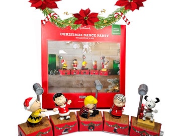 Rare Peanuts Wireless Band Complete Set of 5 by Hallmark 2011 - Etsy