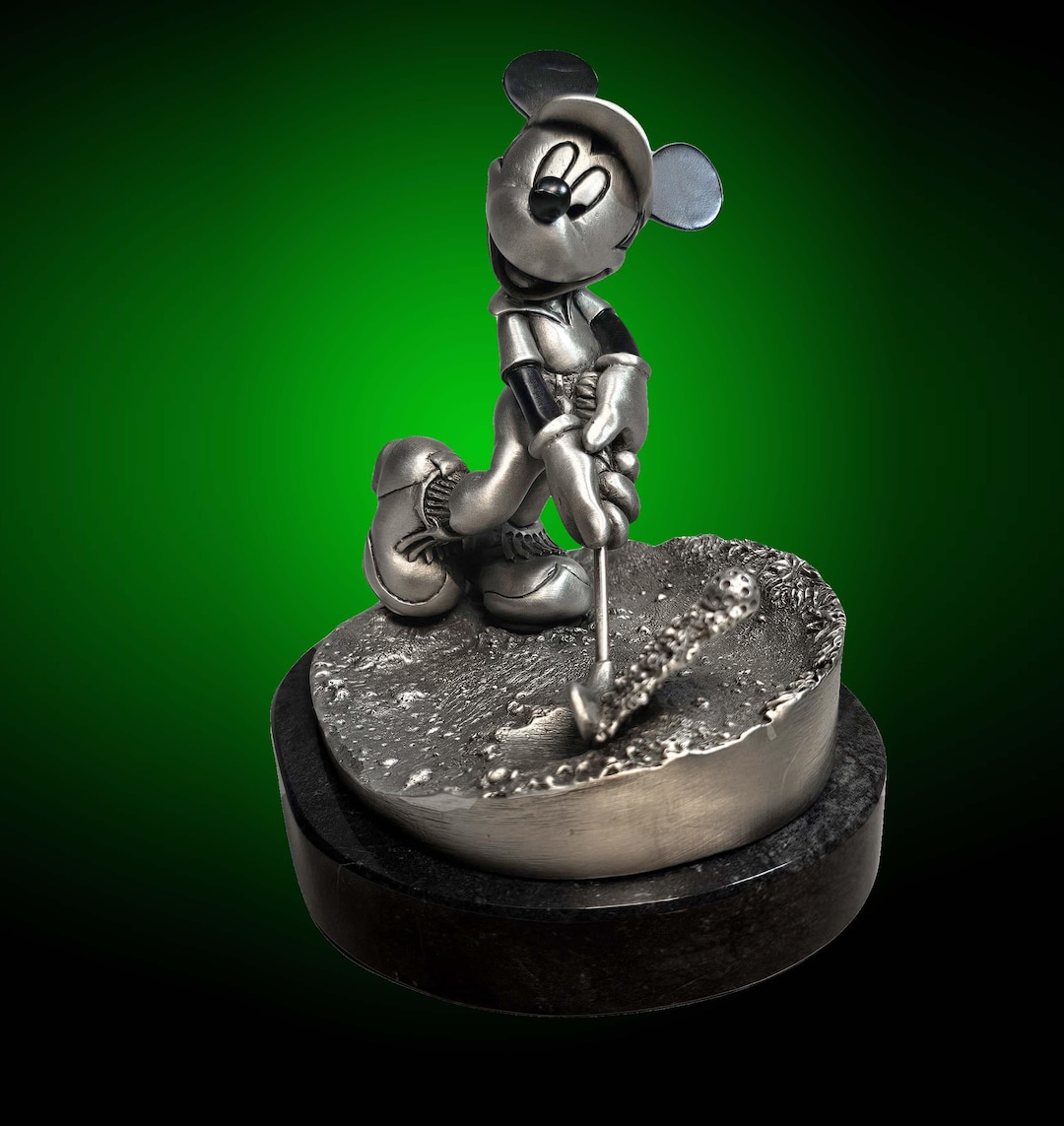 Disney Chilmark Mickey's Country Club Pewter Series "mouse Trap" 1995 ...