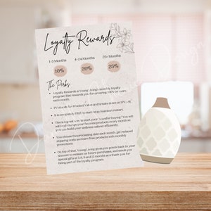 Young Living | Loyalty Rewards Card | Loyalty Rewards Card | Loyalty ...