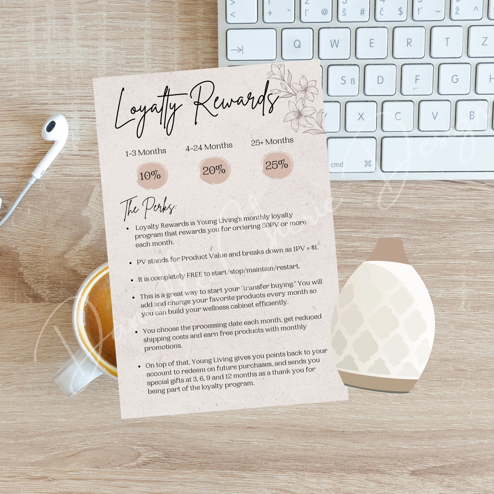 Young Living Loyalty Rewards Card Loyalty Rewards Card Loyalty Rewards ...