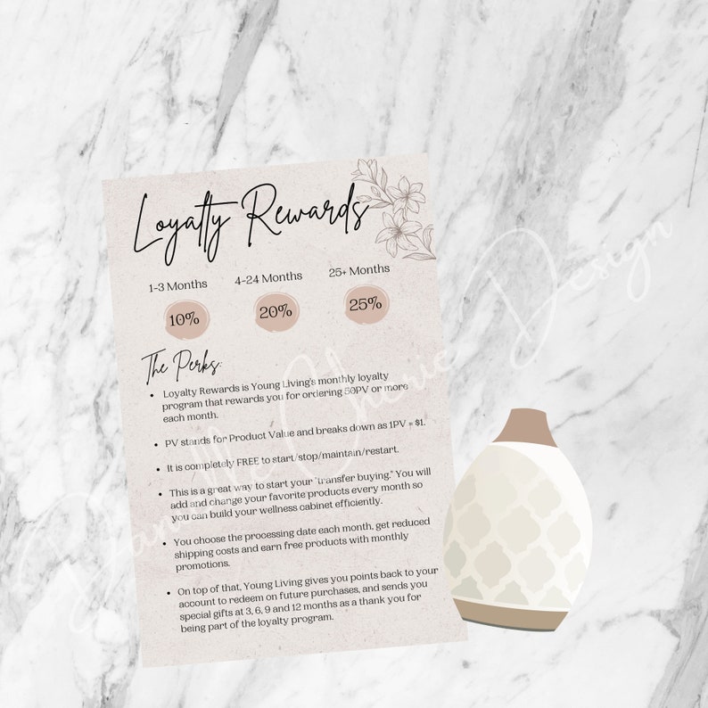 Young Living Loyalty Rewards Card Loyalty Rewards Card Loyalty Rewards ...