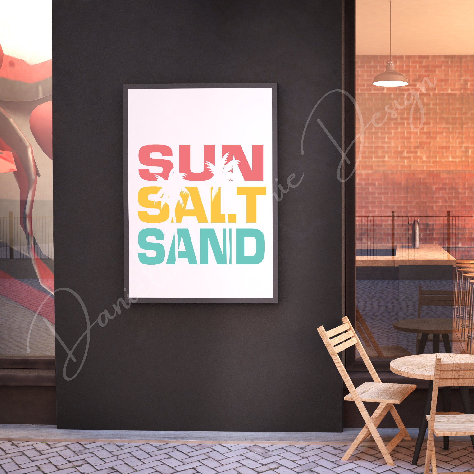 Sun Sand Salt SVG Beach SVG Summer SVG Summer Beach Shirt Summer Beach ...