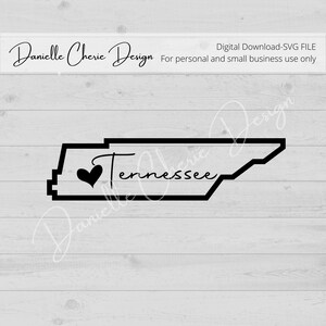 Tennessee SVG Tennessee State SVG Tennessee State With - Etsy
