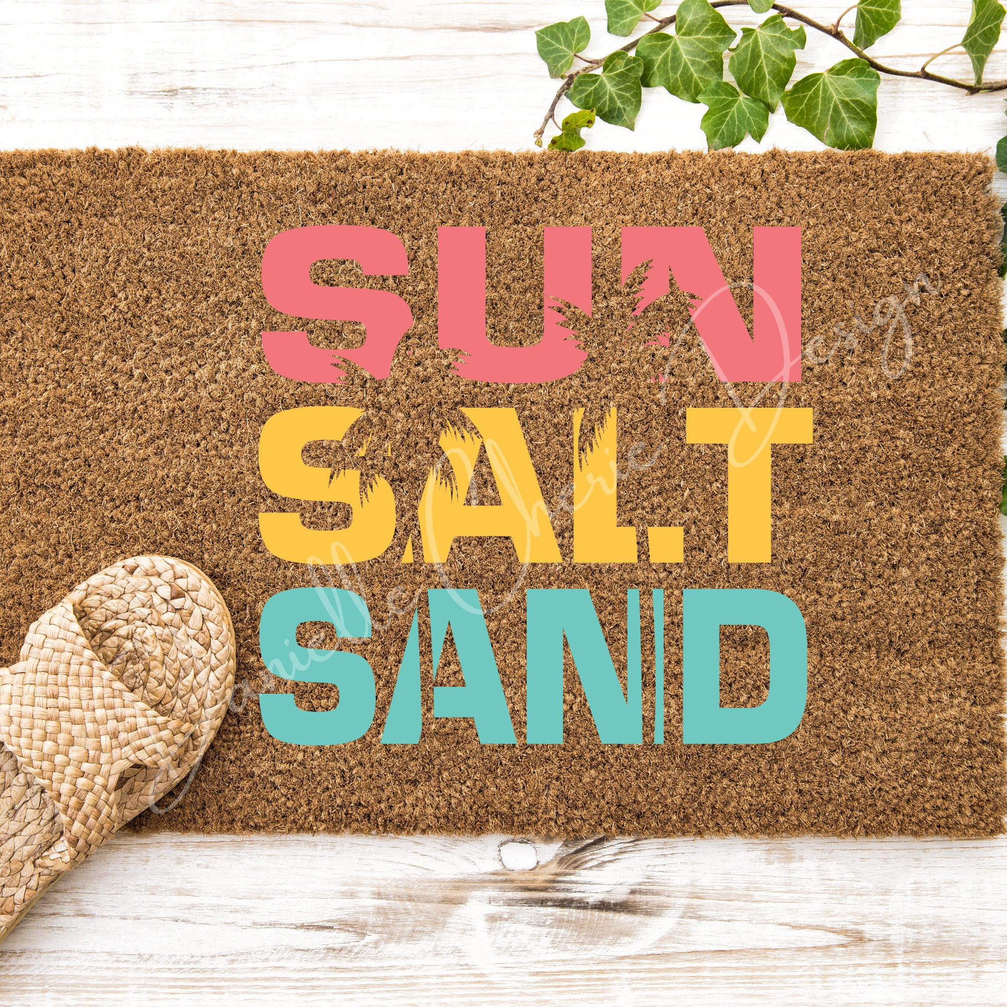 Sun Sand Salt SVG Beach SVG Summer SVG Summer Beach Shirt Summer Beach ...