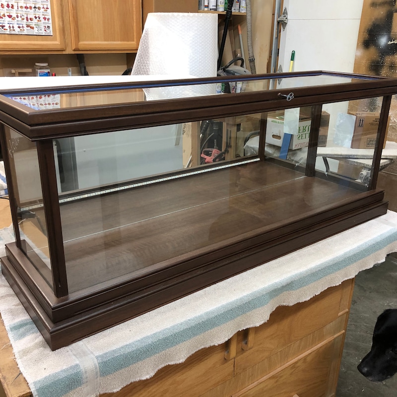 Wood Rifle Display Case - Etsy