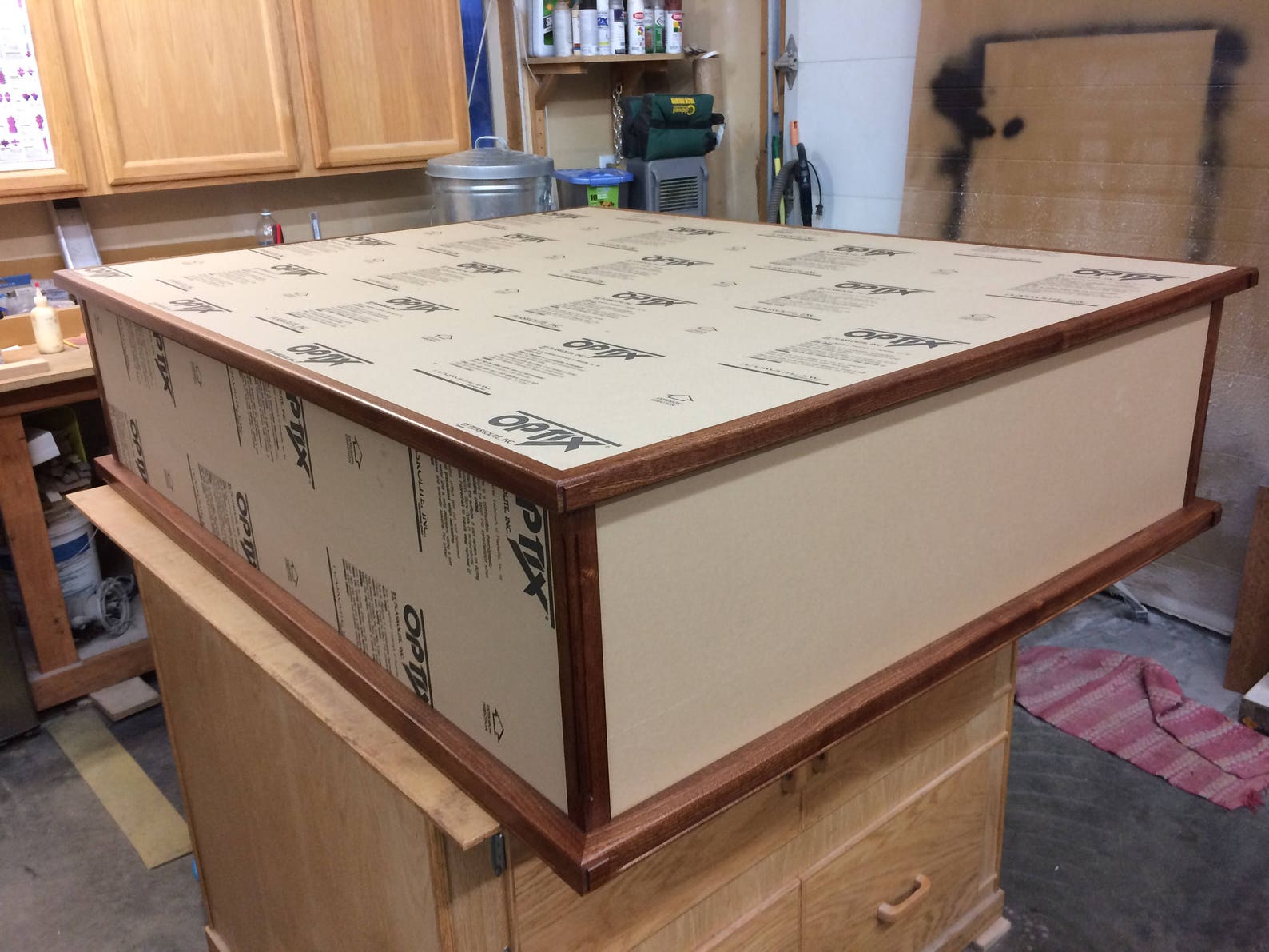 Wood and Glass Display Case for Models, Large Artistic Works, Dioramas ...