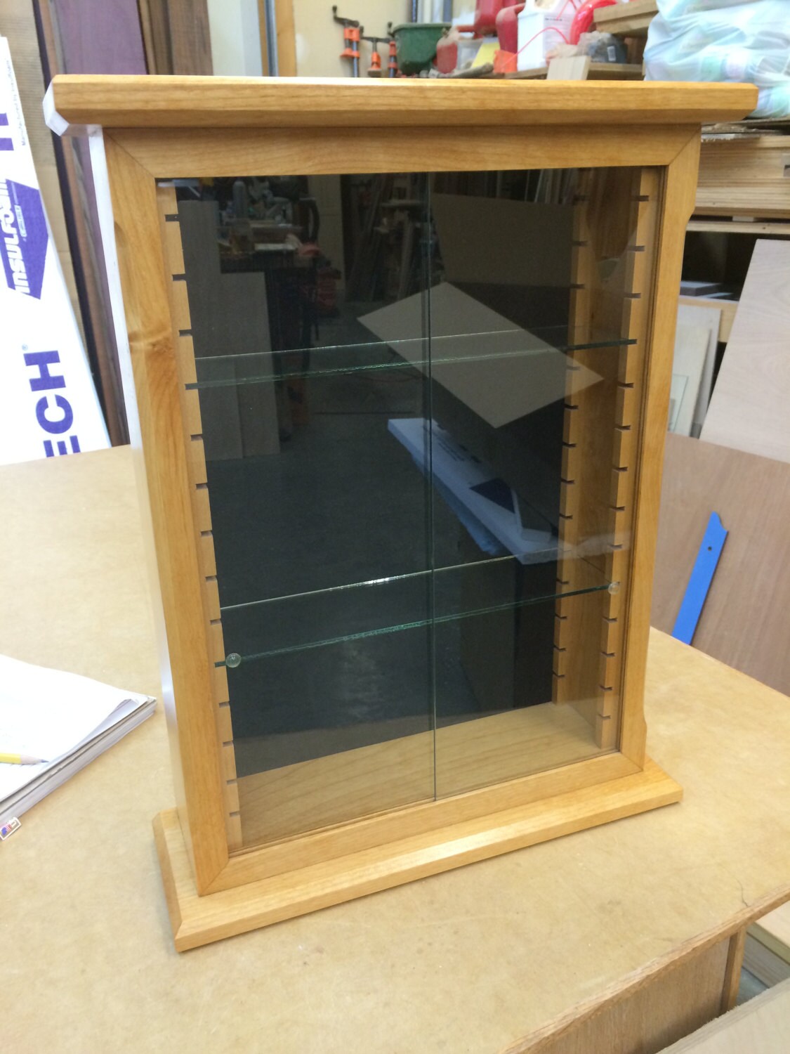 Delux Display Case for Crystal, Porcelain, China Miniatures , Knotty ...