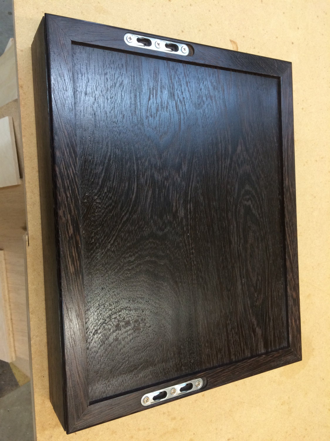 Pistol/gun Display Case Wood and Glass -wenge - (maple, Cherry, Walnut ...