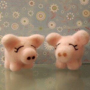 Needle Felted Miss Piggy, Felted Pig, Felted Miniature Pig - Etsy