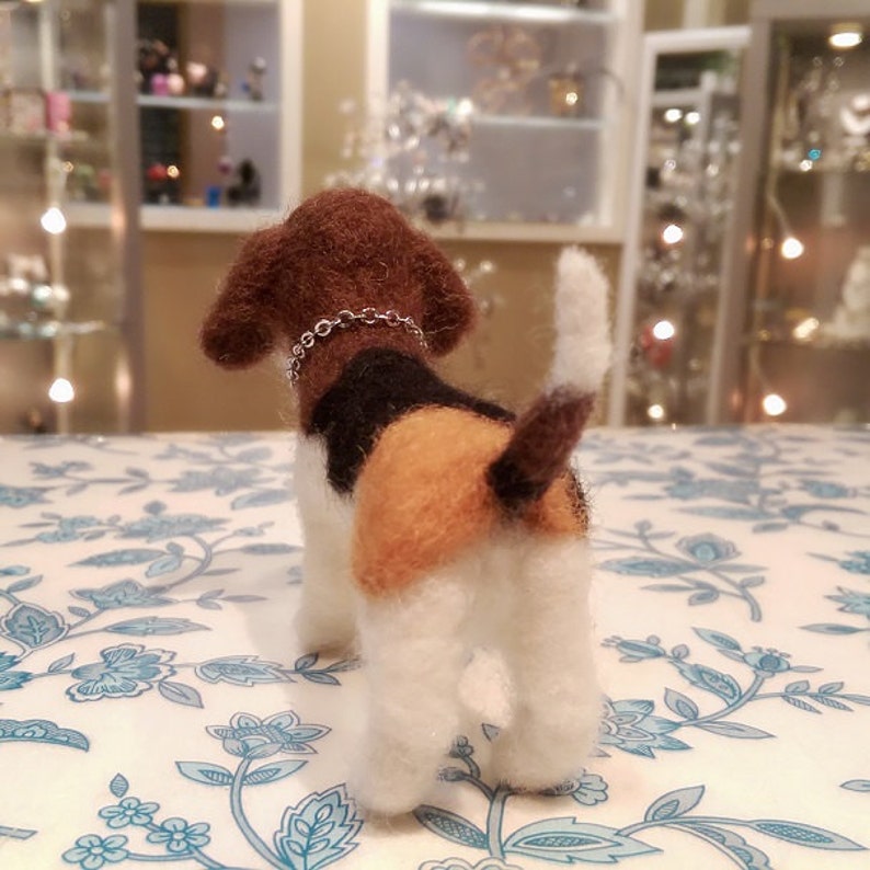 Needle Felted Beagle Puppy Miniature Beagle Felt Beagle | Etsy
