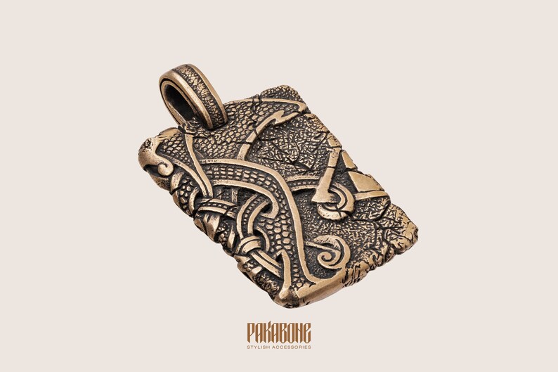 Viking Pendant Mammen Style Viking Jewelry Norse Art 001-206 | Etsy