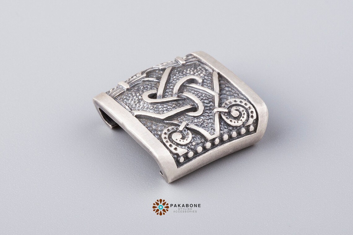 Viking Charm Triquetra Mammen Style Viking Jewelry Create - Etsy