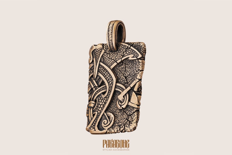 Viking Pendant Mammen Style Viking Jewelry Norse Art 001-206 - Etsy