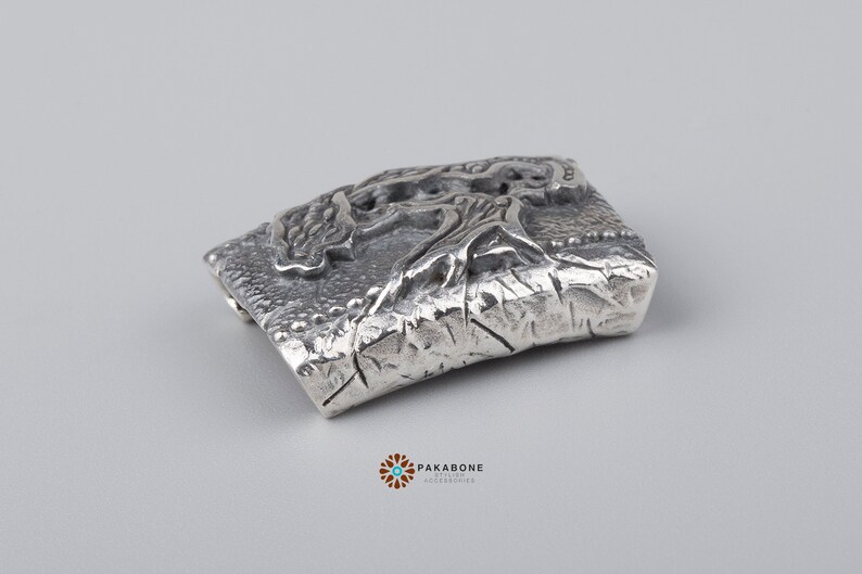 Silver Charm Perun's Oak Slavic Jewelry Create Yourself | Etsy