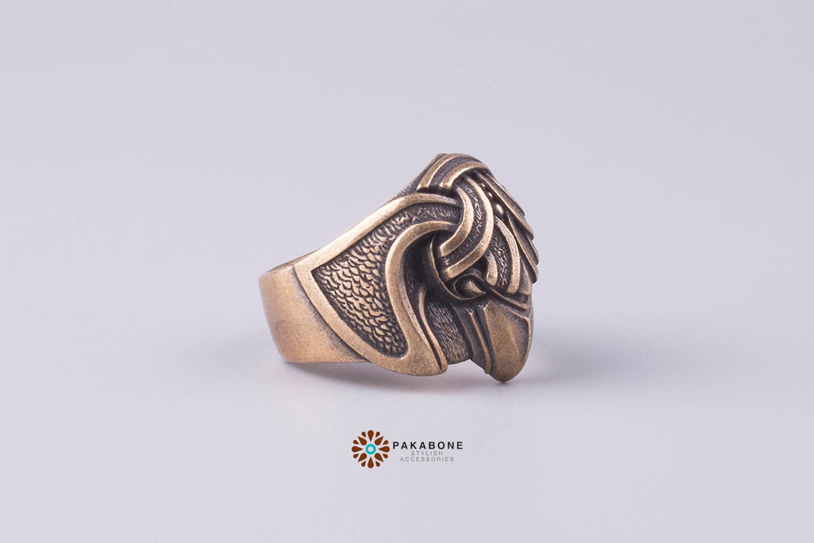 Viking Ring Odin's Raven - Norse Ring With Odin's Crow - Viking Jewelry ...