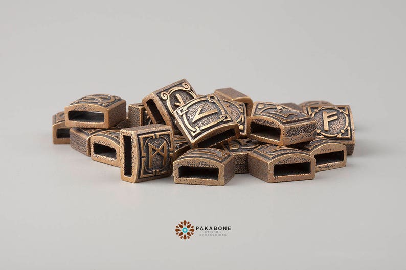 Jera Jeran Rune Bronze Charm for Viking Bracelet Midgard - Create ...