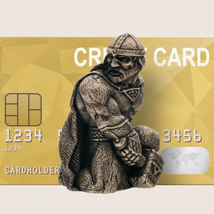 Thor Bronze Figurine With Hammer - Thor Statue With Mjolnir - Norse ...