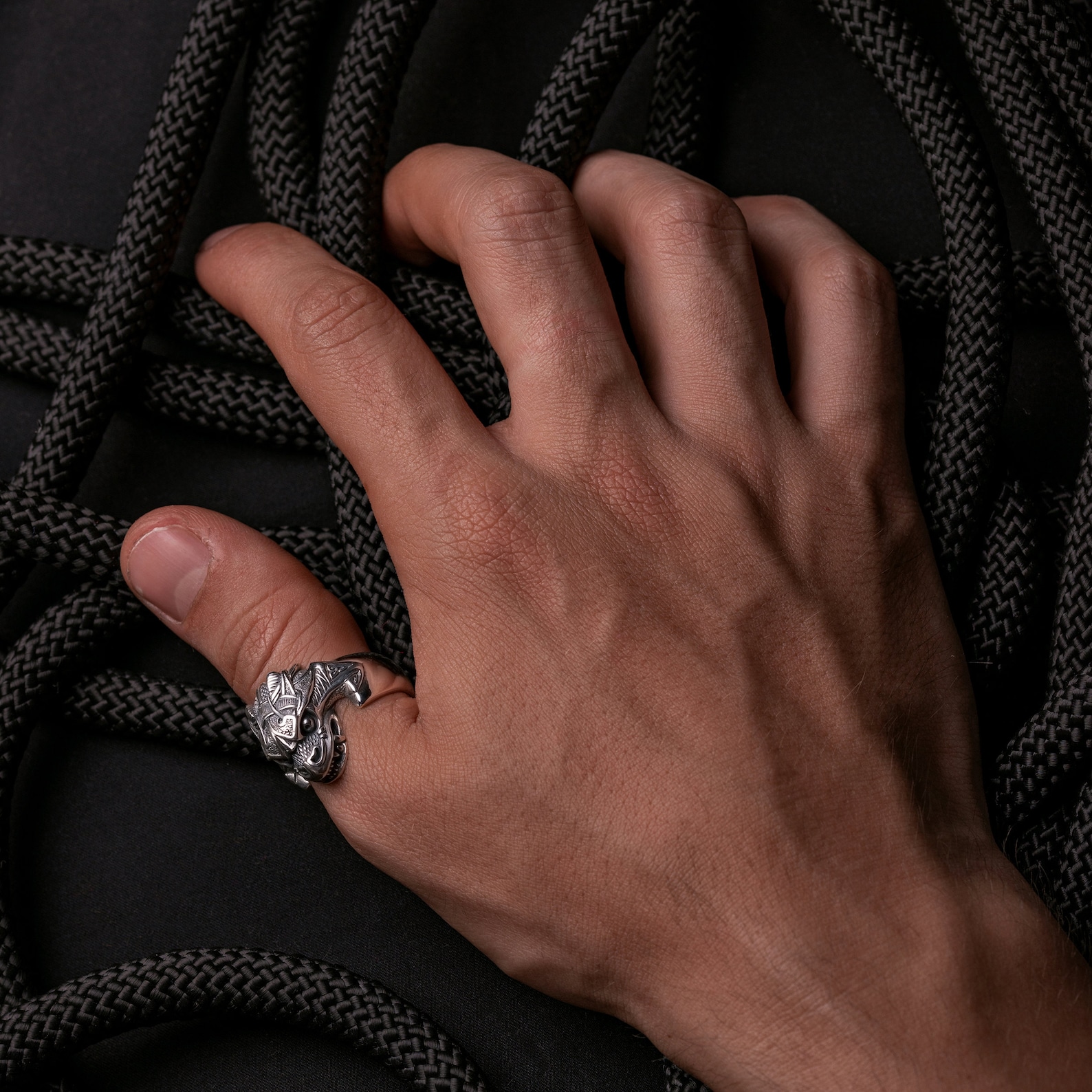 Viking Ring Jormungandr Norse Jewelry Ring With Midgard - Etsy