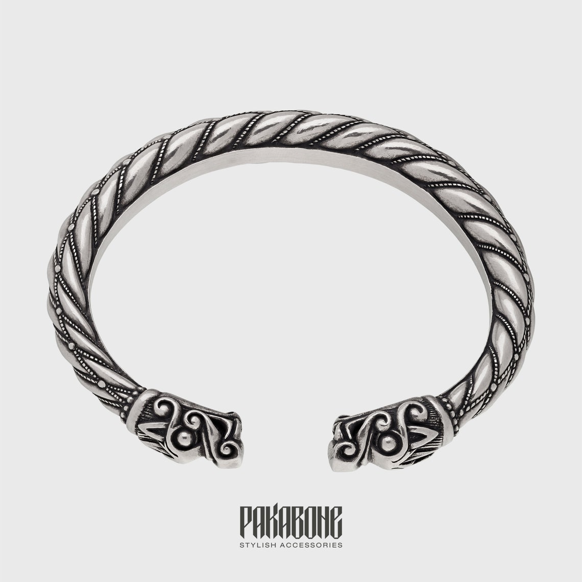 Viking Bracelet Norse Metal Arm Ring Scandinavian Band | Etsy