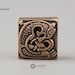 Fenrir Bronze Charm for Viking Bracelet Midgard - Create Yourself ...