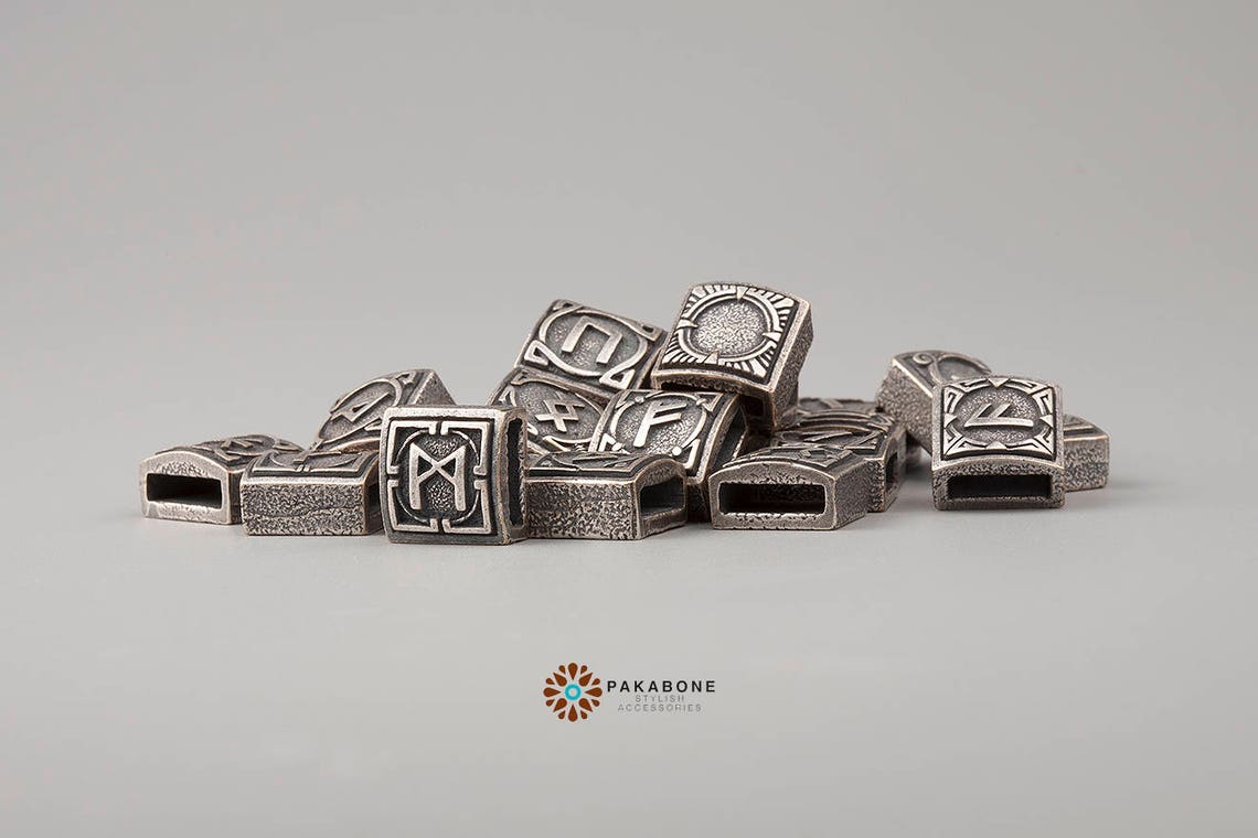 Kaunan Kano Rune Silver-plated Bronze Charm for Viking - Etsy Singapore