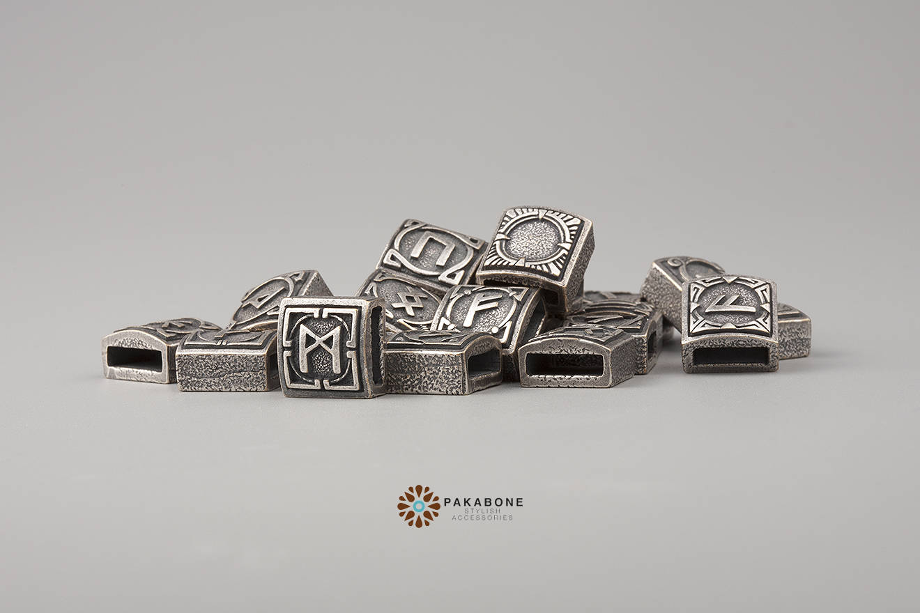 Kaunan Kano Rune Silver-plated Bronze Charm for Viking - Etsy Singapore