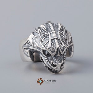 Viking Ring Jörmungandr Jormungand Midgard Serpent Norse Style Viking ...