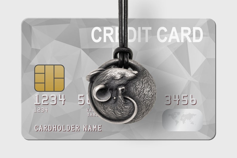 Silver Miniature Sleeping Mouse Animal Sculpture Mouse - Etsy UK