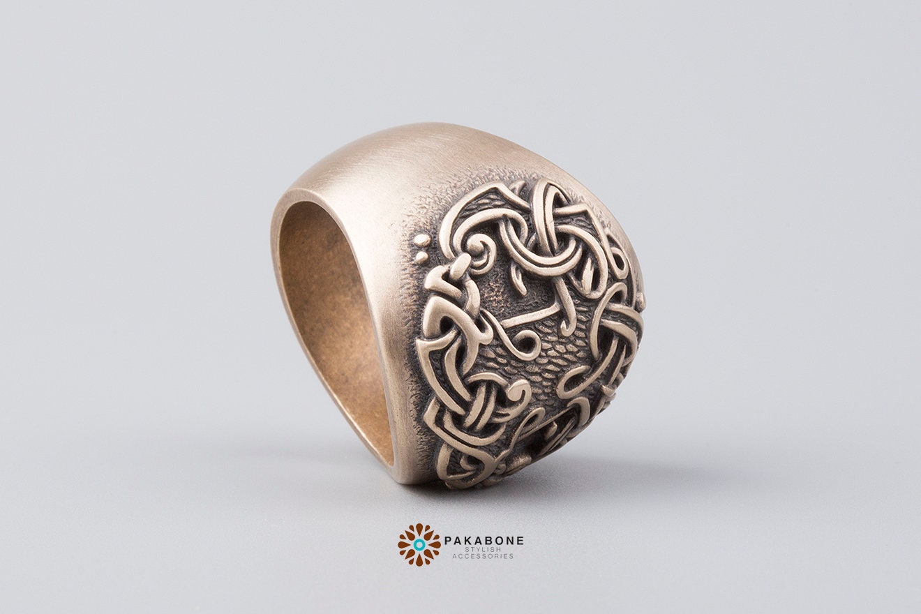 Viking Ring Yggdrasil Ash Tree World Tree Norse Mythology | Etsy