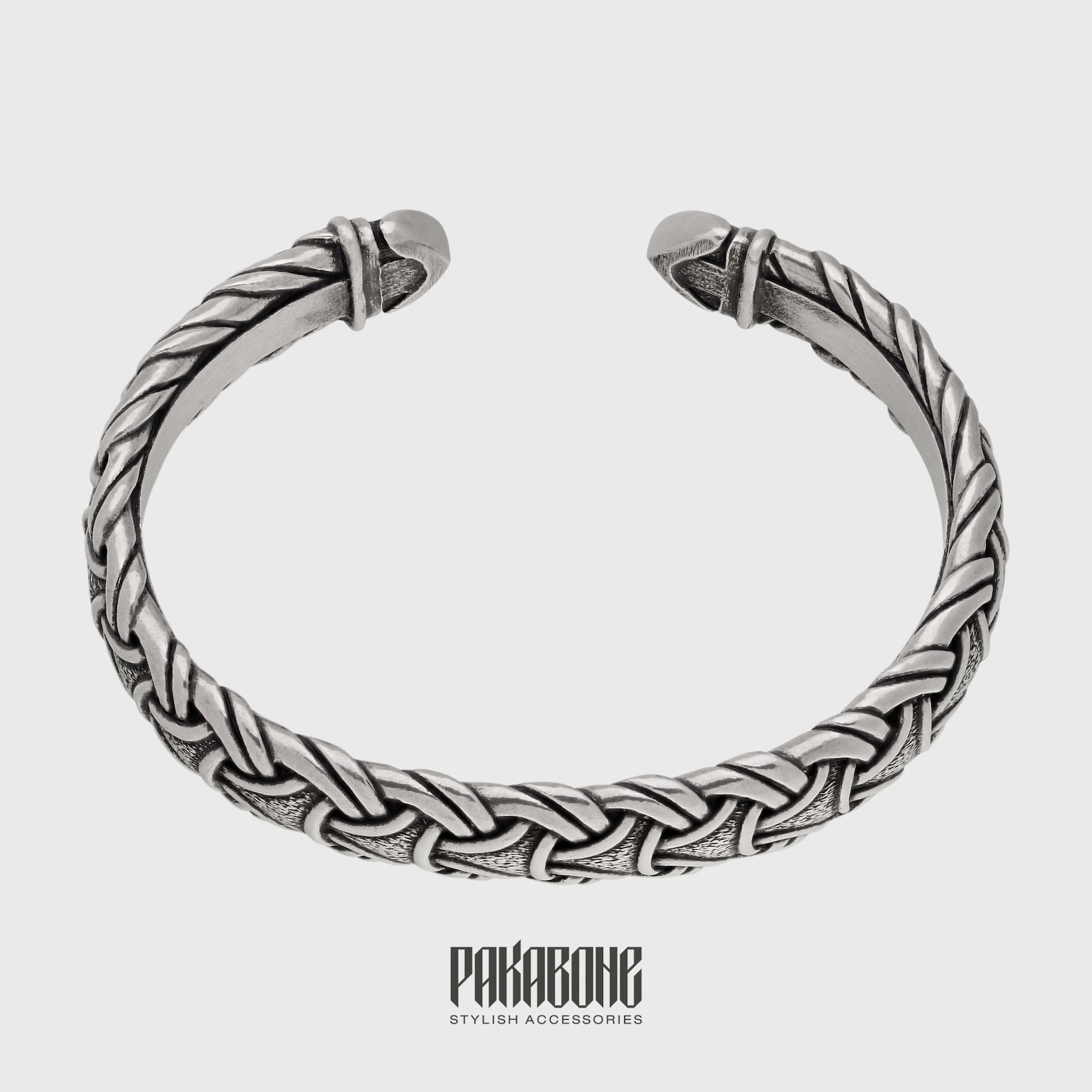 Viking Arm Ring With Traditional Scandinavian Pattern | Etsy