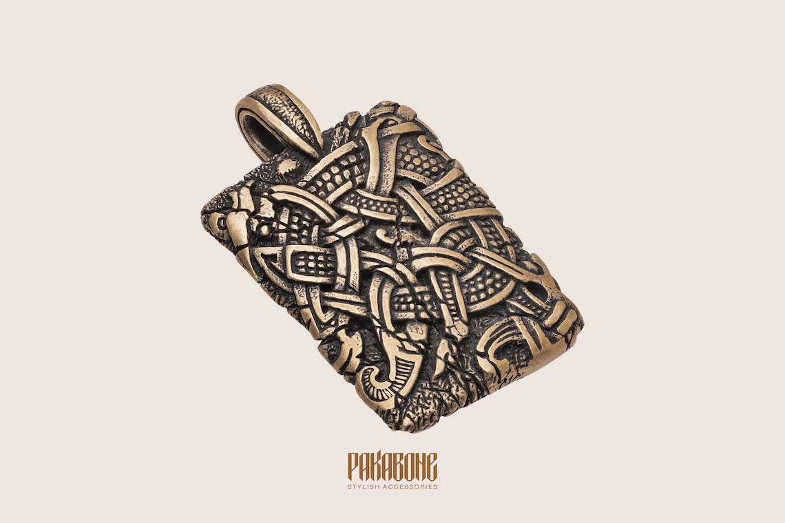 Viking Pendant Mammen Style Viking Jewelry Norse Art 001-206 - Etsy