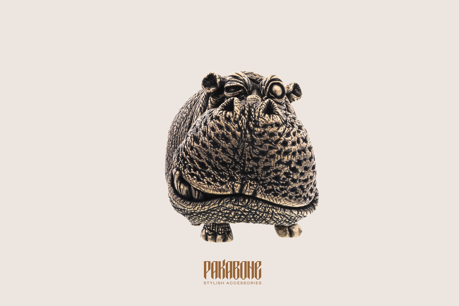 Bronze Miniature Hippopotamus Bronze Figurine Hippo | Etsy