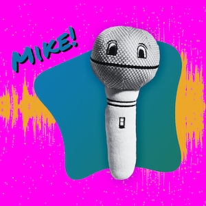 Plush Toy Microphone for Kids & Babies to Play With! - Etsy