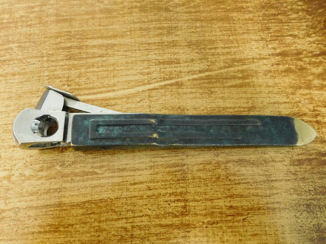 Antique Brass Steel Cigar Cutter, DONATUS Cigar Cutter, Cigarillo ...